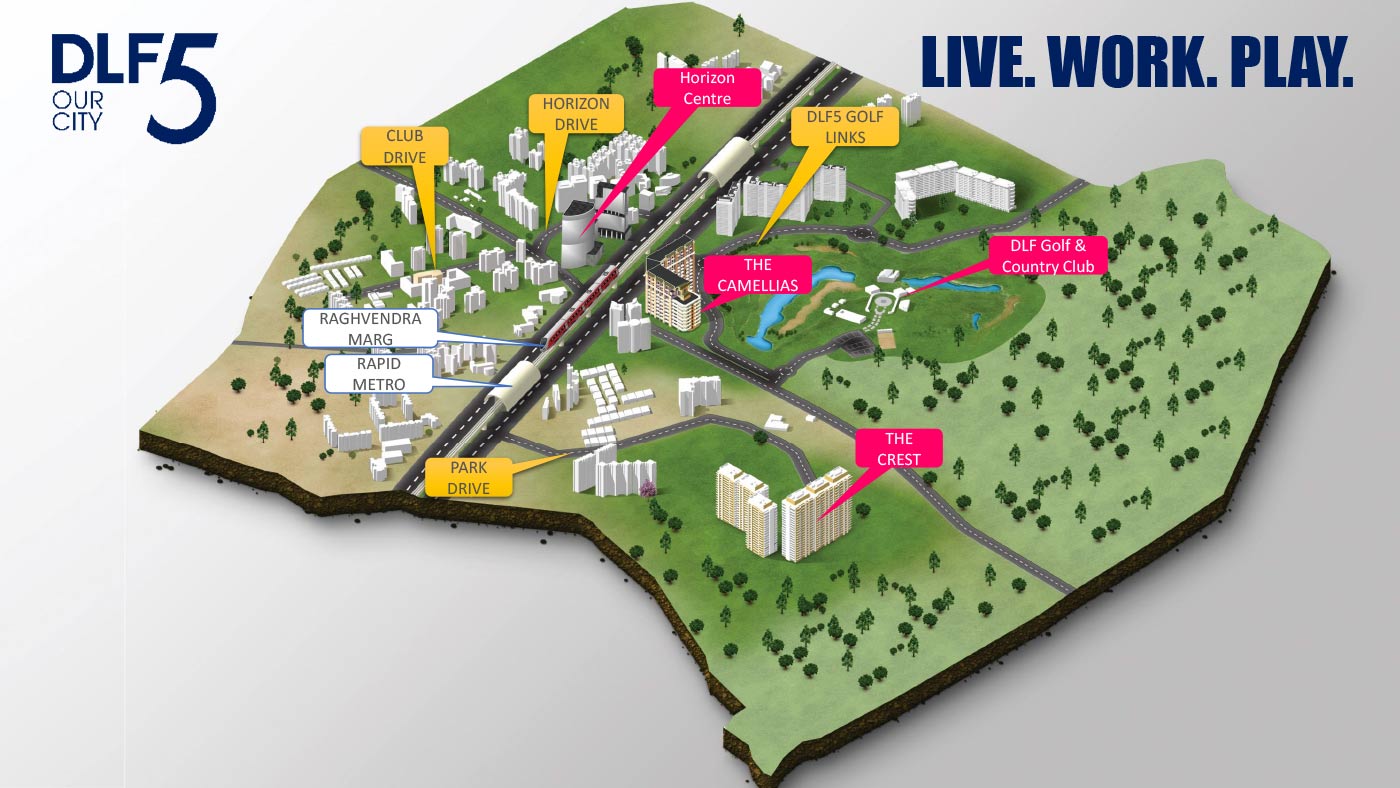 Master Plan of DLF The Grove
