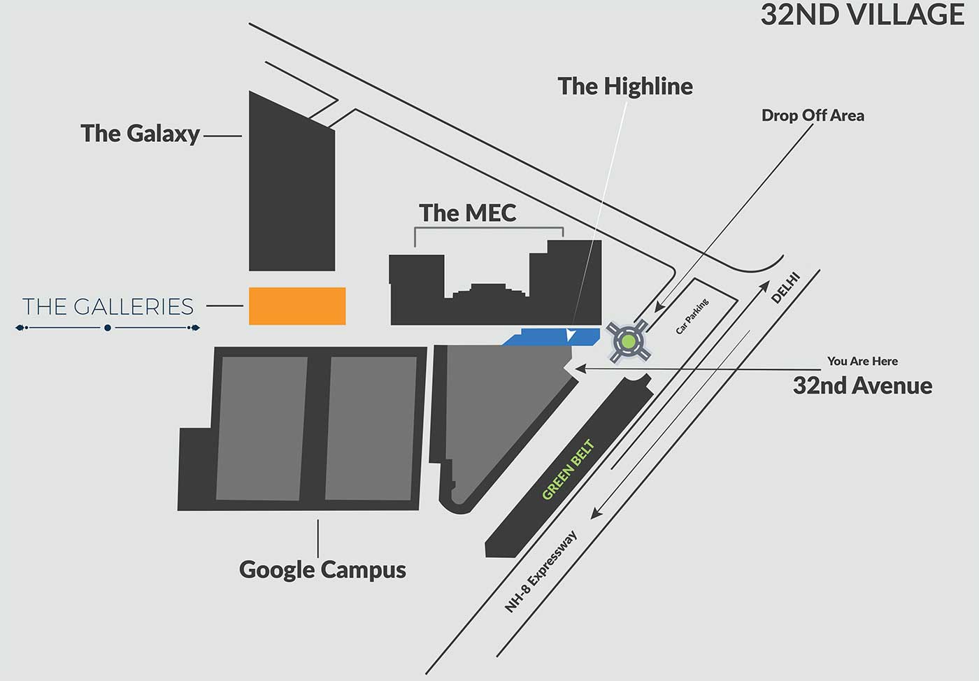 Master Plan of The Galleries 32nd Avenue